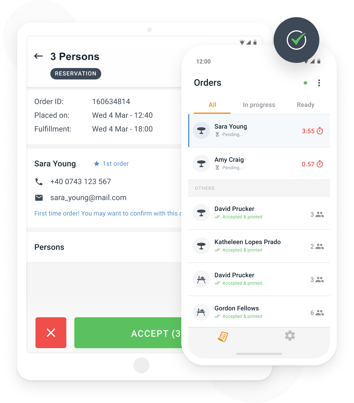 The GloriaFood Free Restaurant Reservations Software: How it works