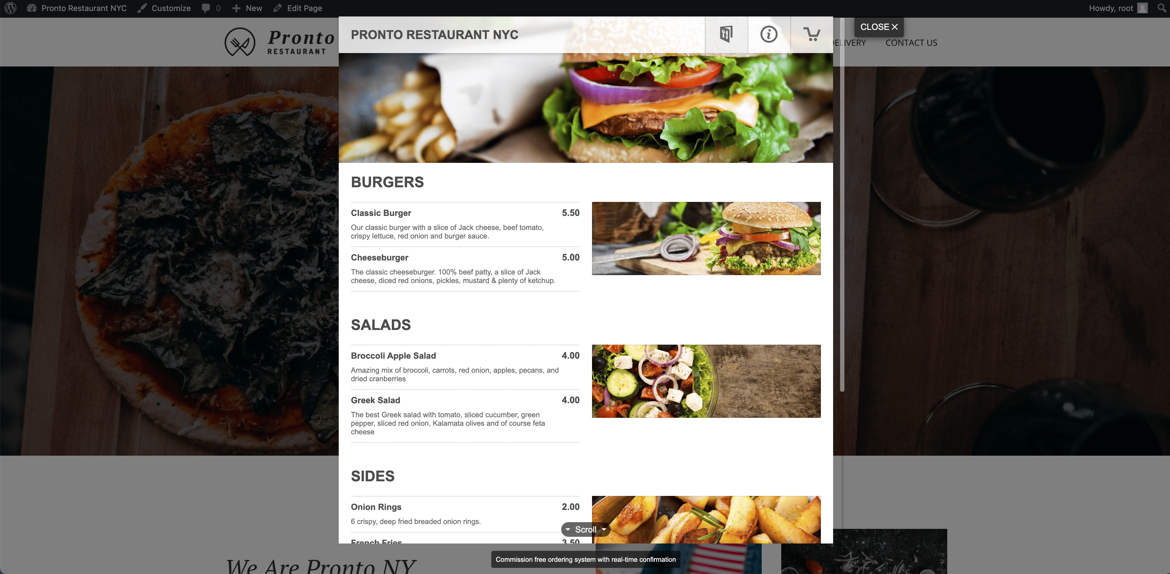 Free Restaurant WordPress Theme - How to Set It up