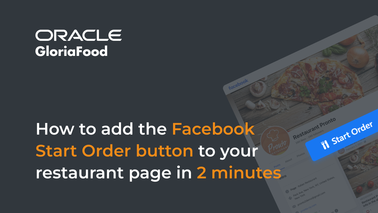How Does Online Ordering Work | GloriaFood Tutorial