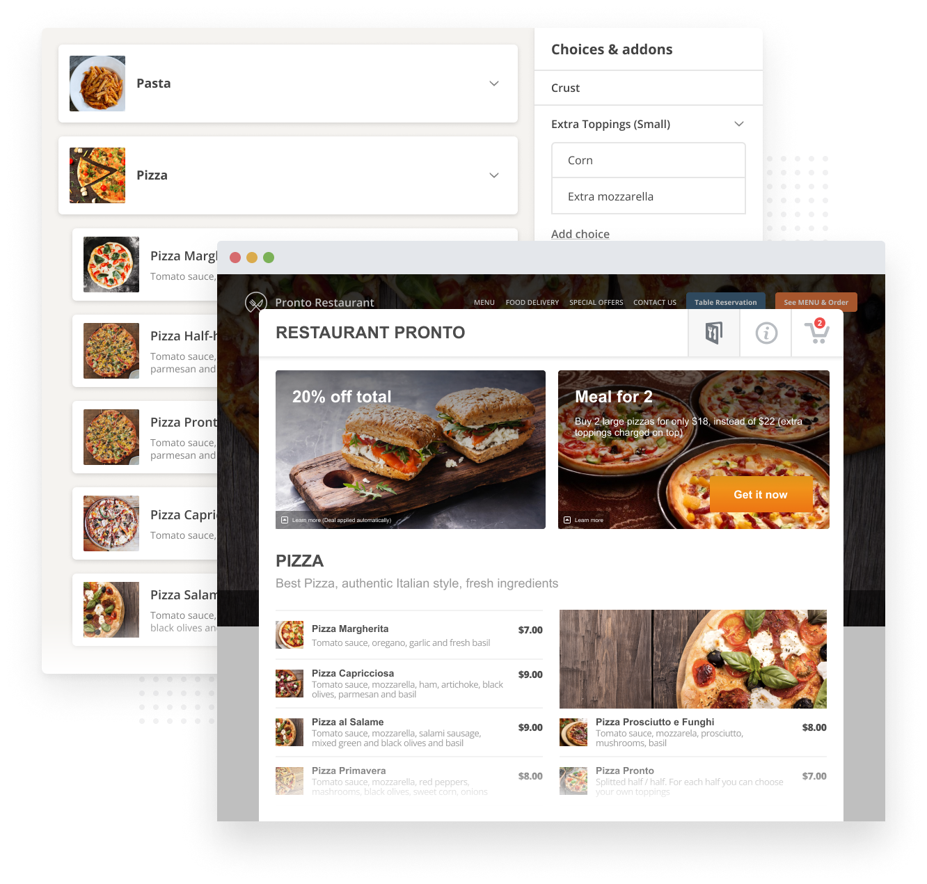 Complete Free Online Ordering System for Restaurants
