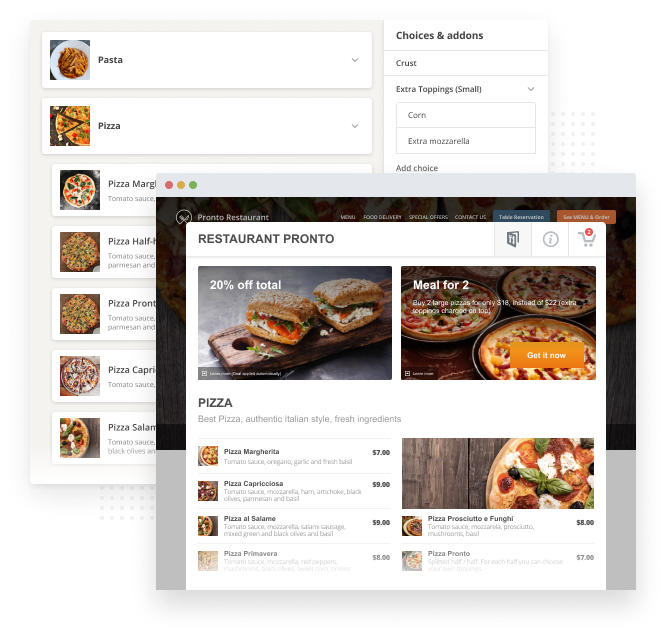 Complete Free Online Ordering System for Restaurants