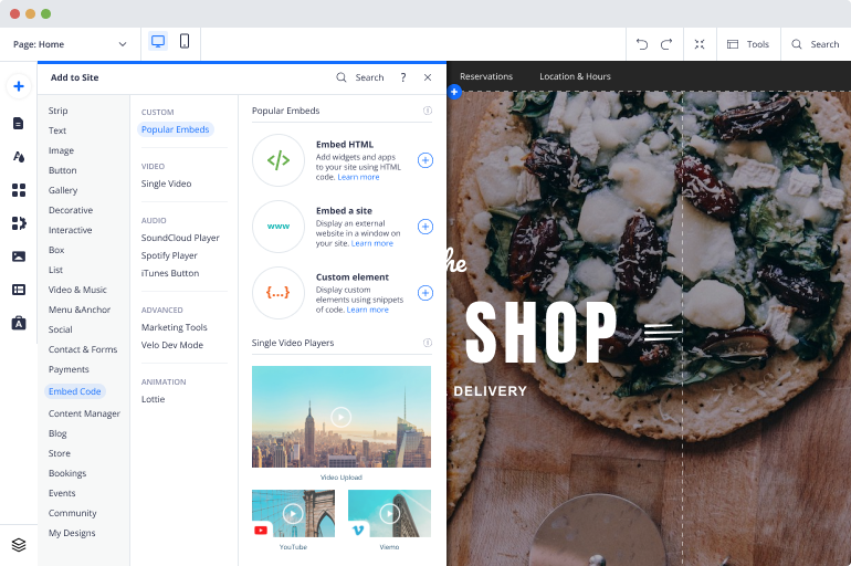 Free Wix Reservation System