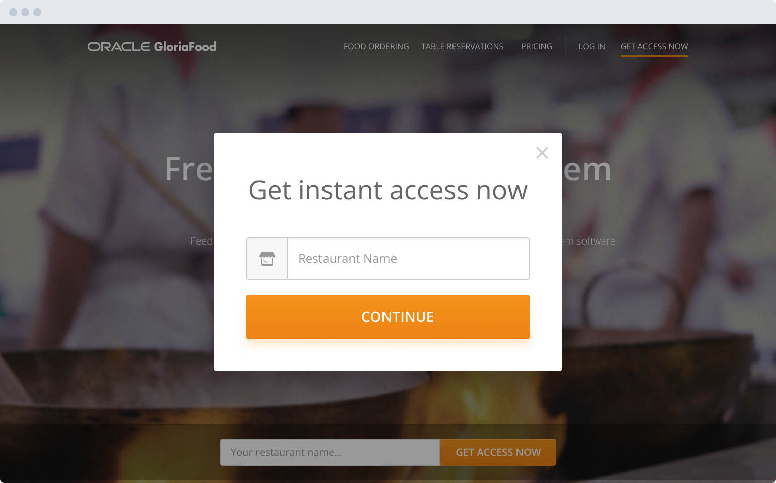 iPhone Restaurant App for restaurants
