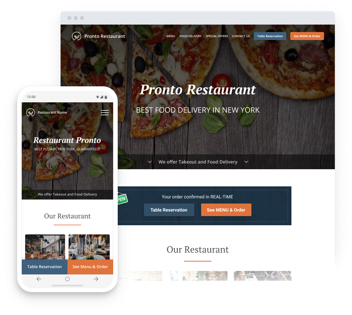 GloriaFood Online Ordering: Squarespace Reservation System