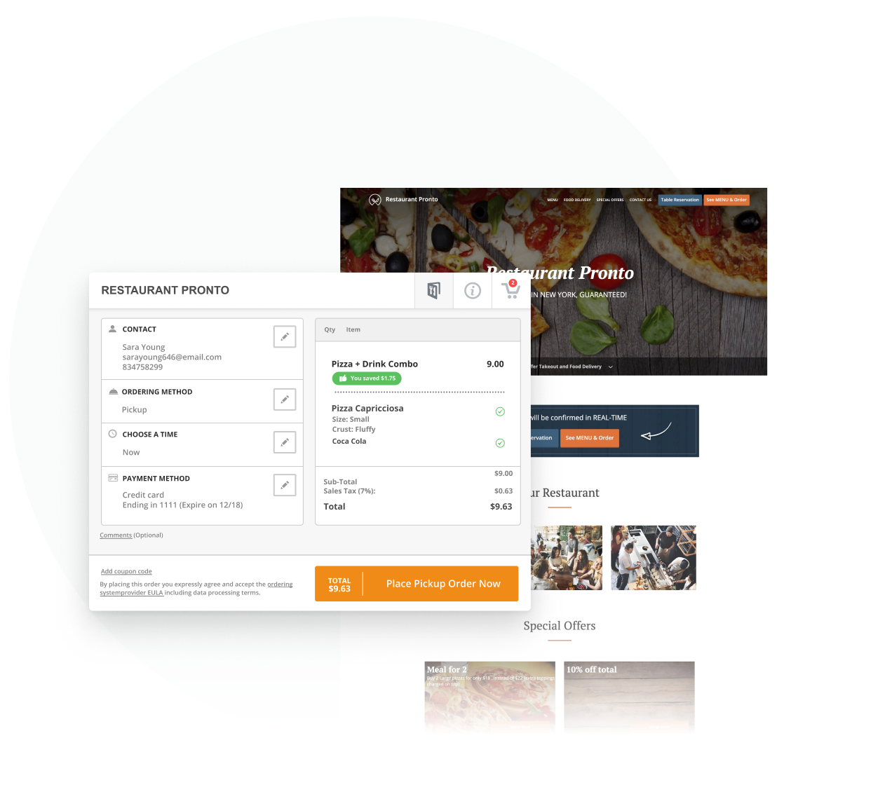 Online Ordering System