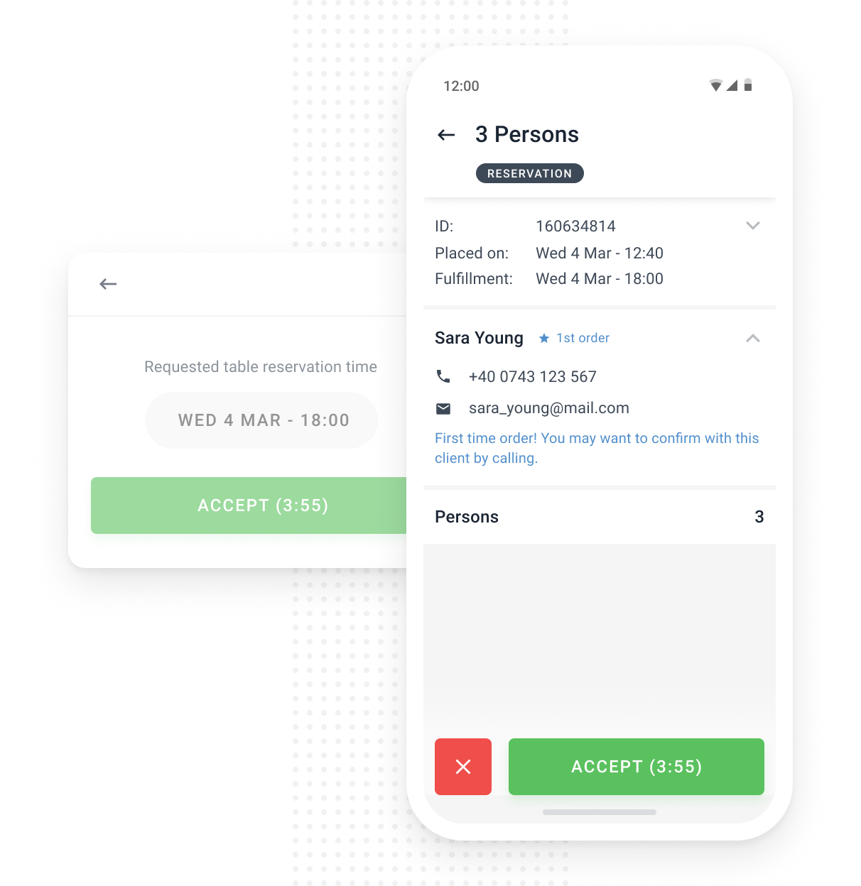 Online Reservations System for Restaurants