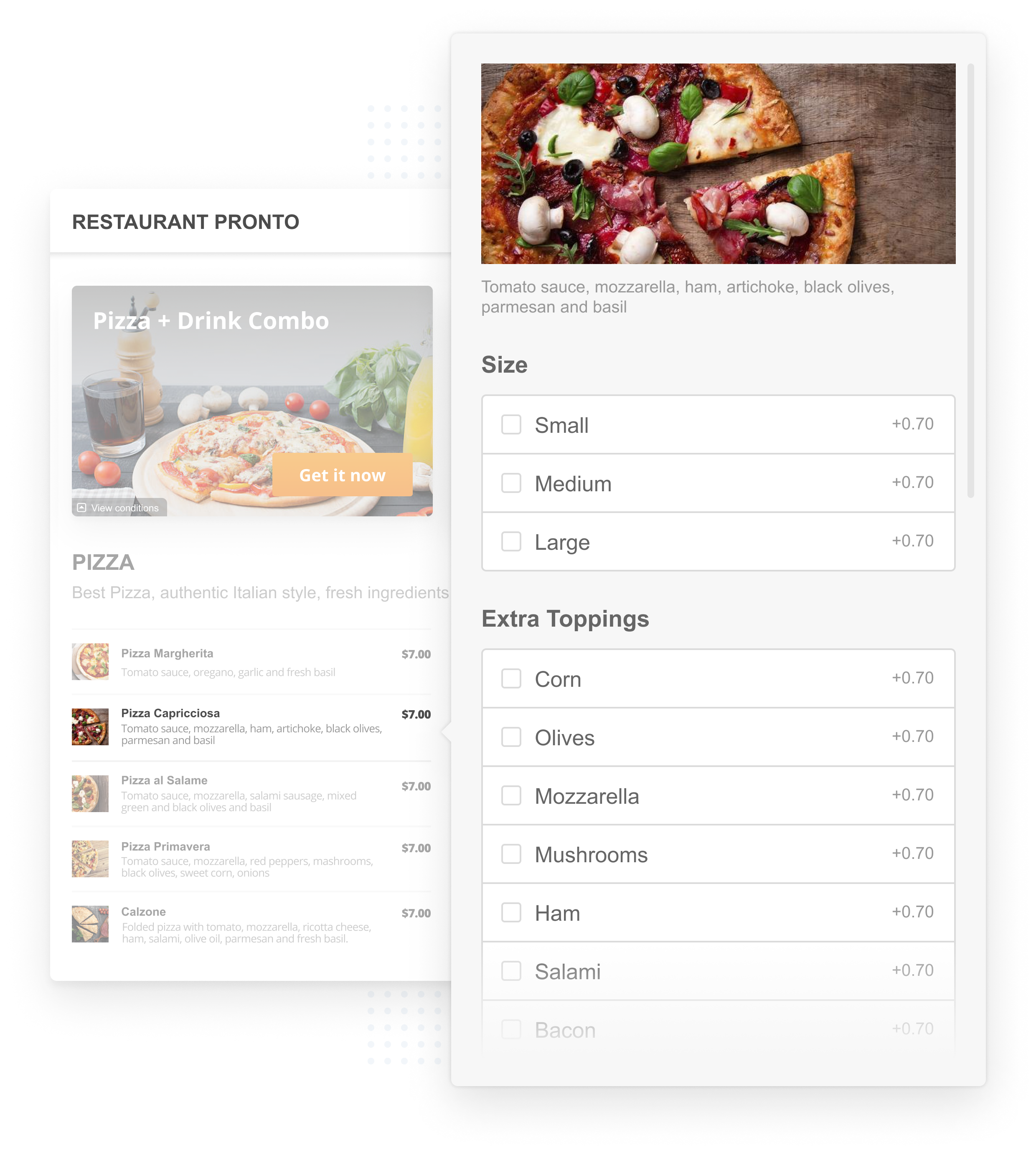 Online Pizza Ordering System | Free Ordering System
