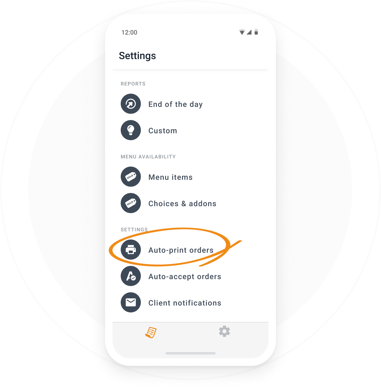 Restaurant Order Taking App | Android & iOS