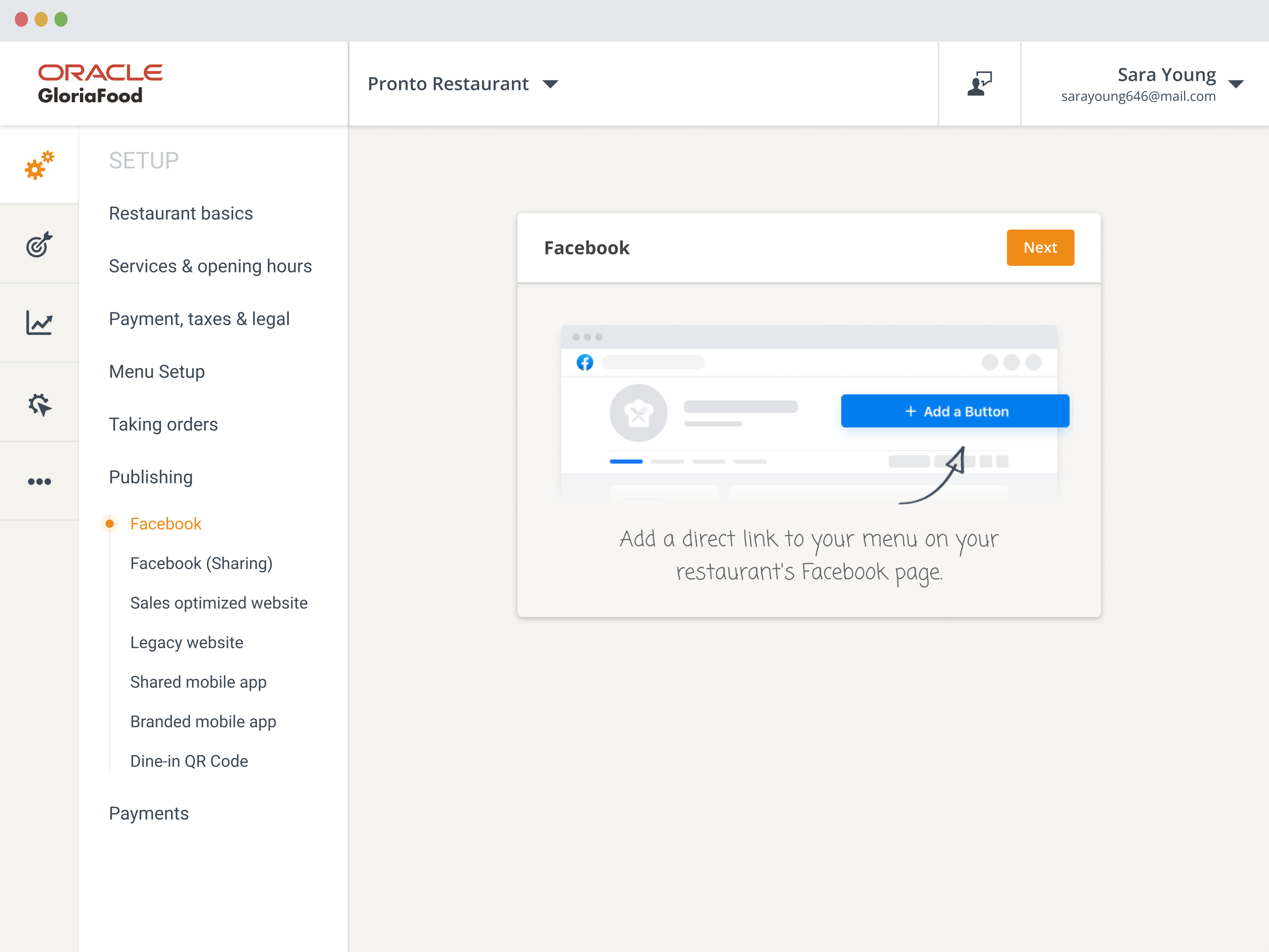 Free restaurant ordering system