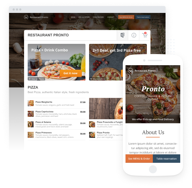 Free online restaurant ordering system