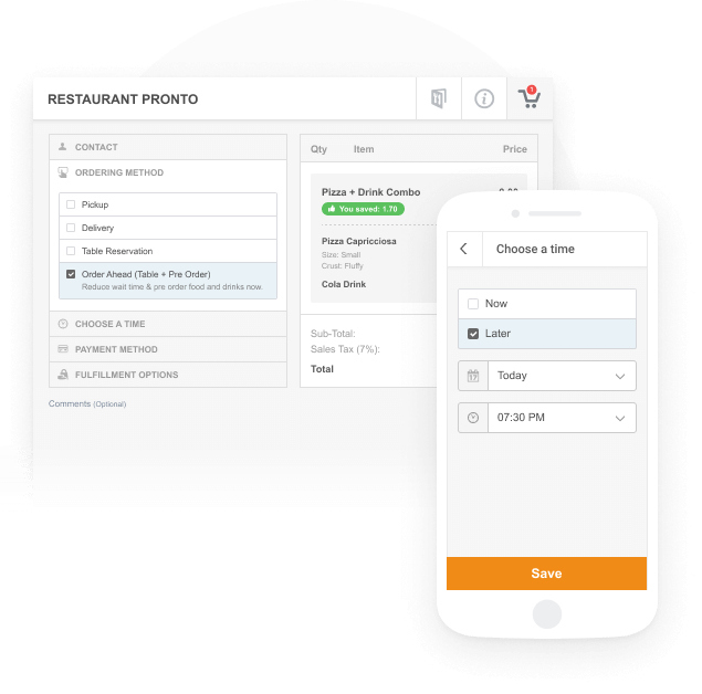 Restaurant Pre-Order System to Sell Your Food in Advance