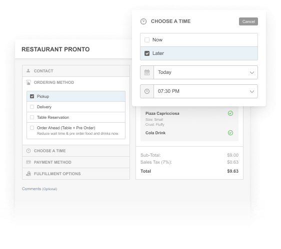 Restaurant Pre-Order System to Sell Your Food in Advance