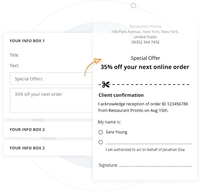 Personalize Your Restaurant Receipt Template