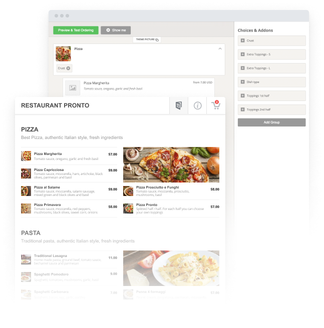 Plugin Wordpress Restaurant avec Système de Commande