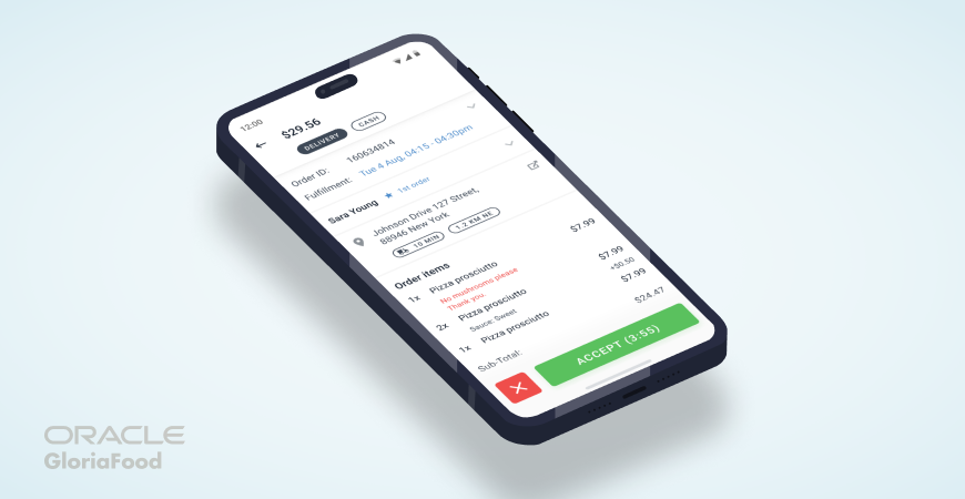 iOS app for restaurants - new release by GloriaFoodGloriaFood Blog