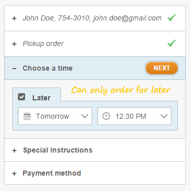 Pre-order food with our online ordering system | GloriaFood Blog