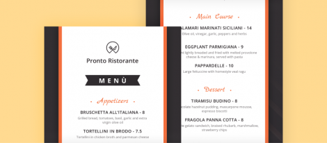Why Restaurants with Small Menus Are More Successful [+ Template ...