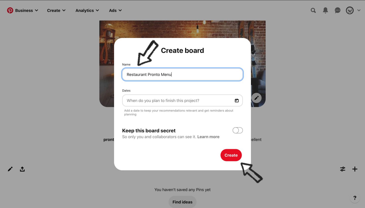 Pinterest for Restaurants: How to Visually Promote Your Business ...