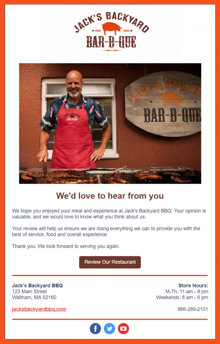 Restaurant Email Marketing Done Right: 12 Ideas to Woo Customers ...