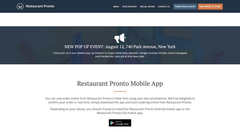 How to Start a Pop up Restaurant and Promote It Online & Offline ...