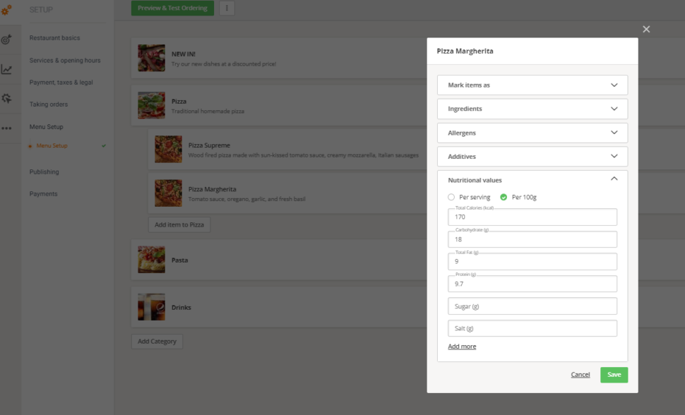 Why Restaurant Menus with Nutritional Information Will Attract More ...
