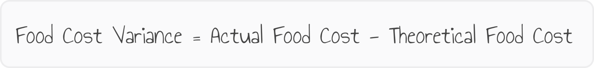 Actual vs Theoretical Food Cost: How to Maintain Consistent ...